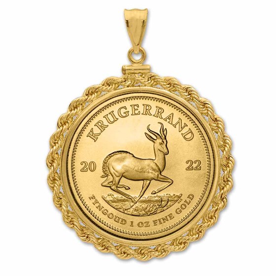The Tradition of the Kruger Rand Coin Pendant in South African Culture ...