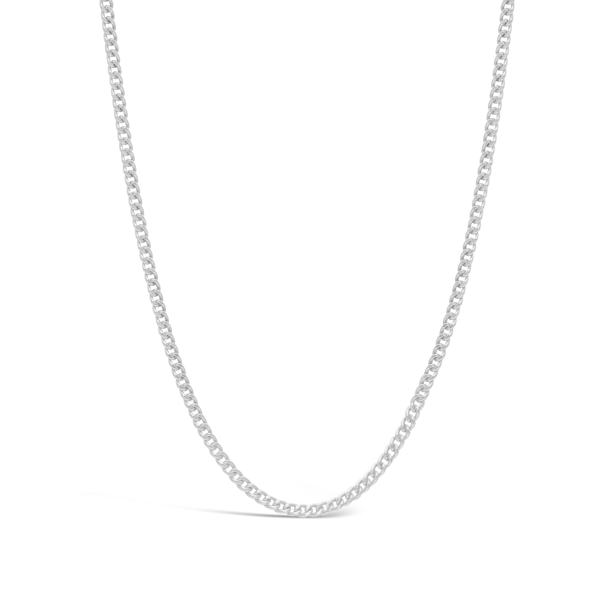 silver curb chain — Crown Jewellers