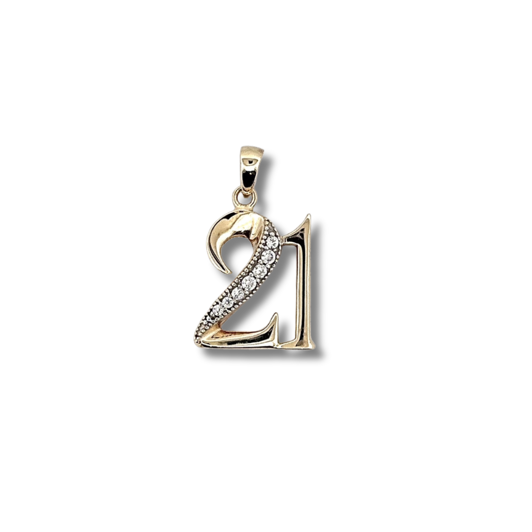 21st Pendant — Crown Jewellers